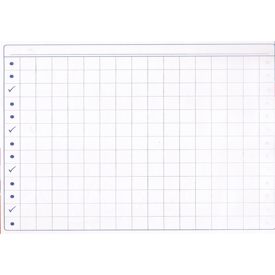 Cuaderno apaisado con espiral cuadro alemán de 100 hojas