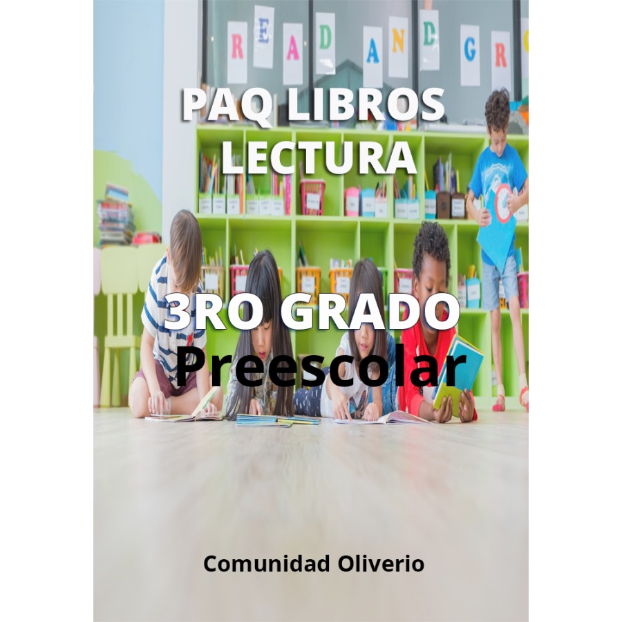 LIBROS DE LECTURA 3RO PREESCOLAR